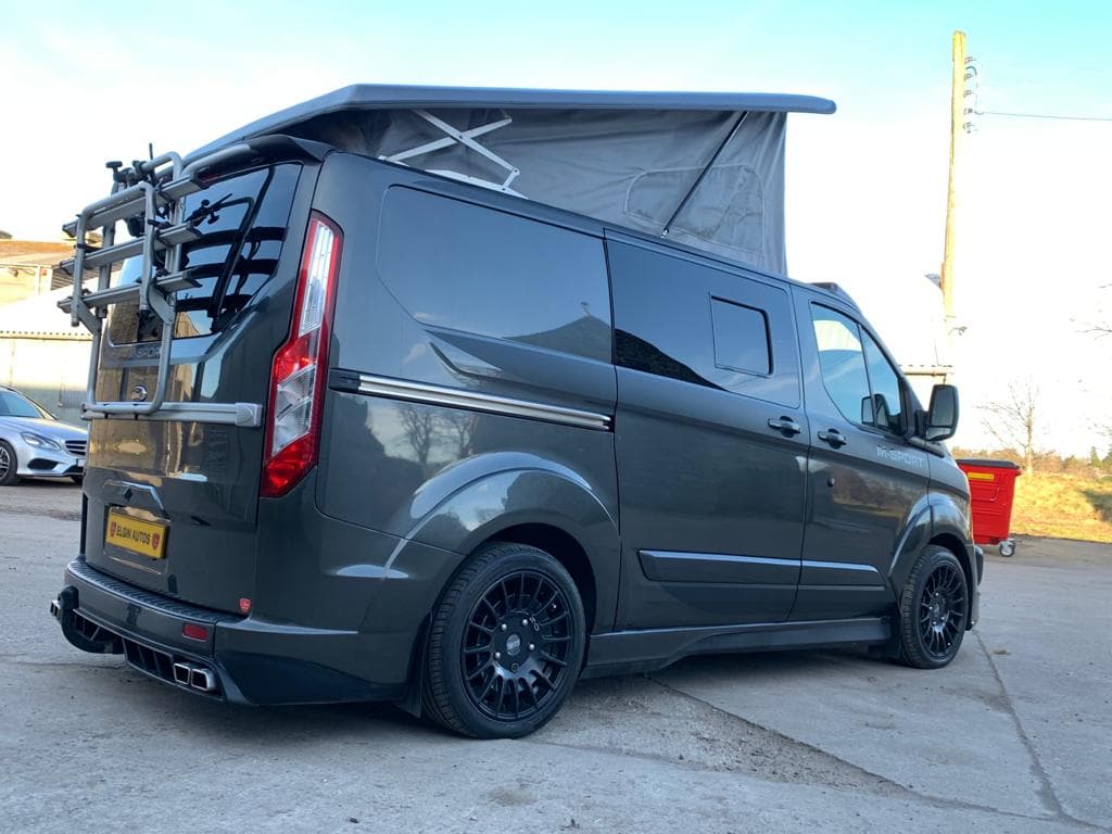 Super RARE Ford Transit Custom MSRT Camper – Bounty Competitions