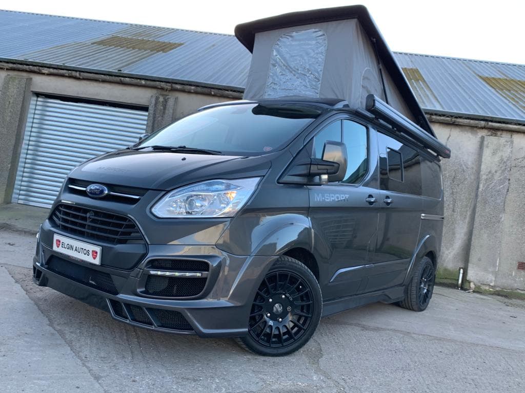 Super RARE Ford Transit Custom MSRT Camper – Bounty Competitions