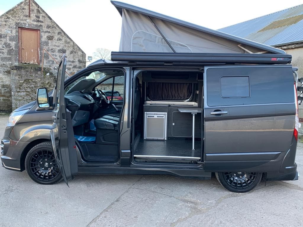 Super RARE Ford Transit Custom MSRT Camper – Bounty Competitions